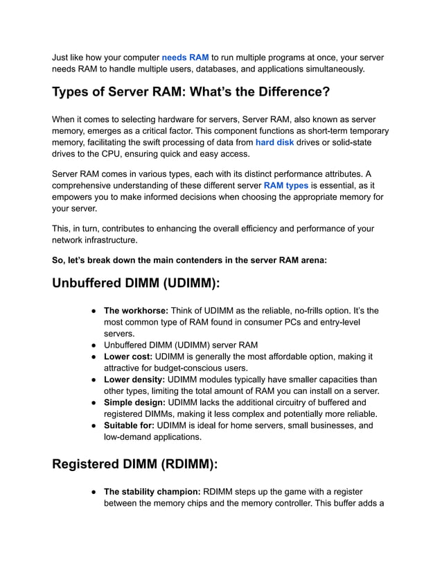 What is Server RAM.pdf