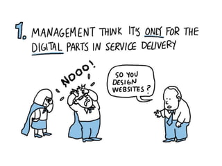 What is service design? Cartoon explanation | PPTX