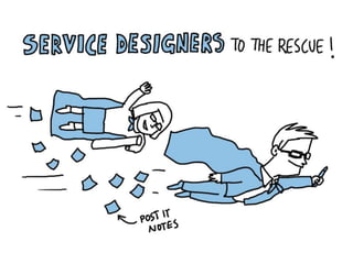 What is service design? Cartoon explanation | PPTX