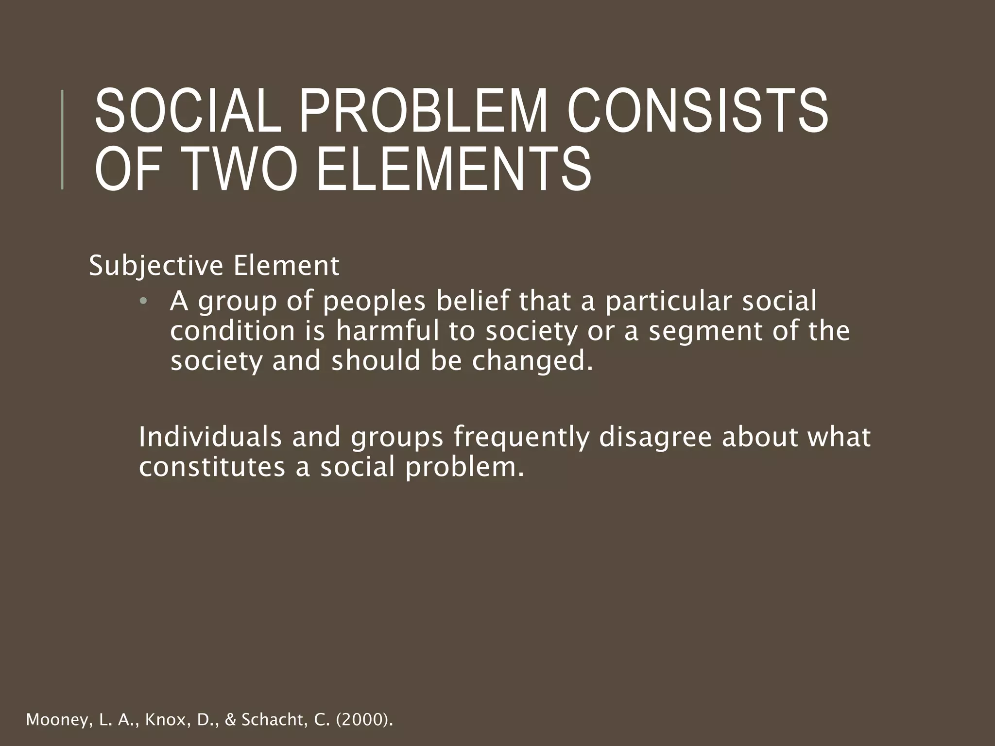 An Introduction to Social Issues and Applied Learning | PPTX