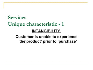 What is service marketing | PPT