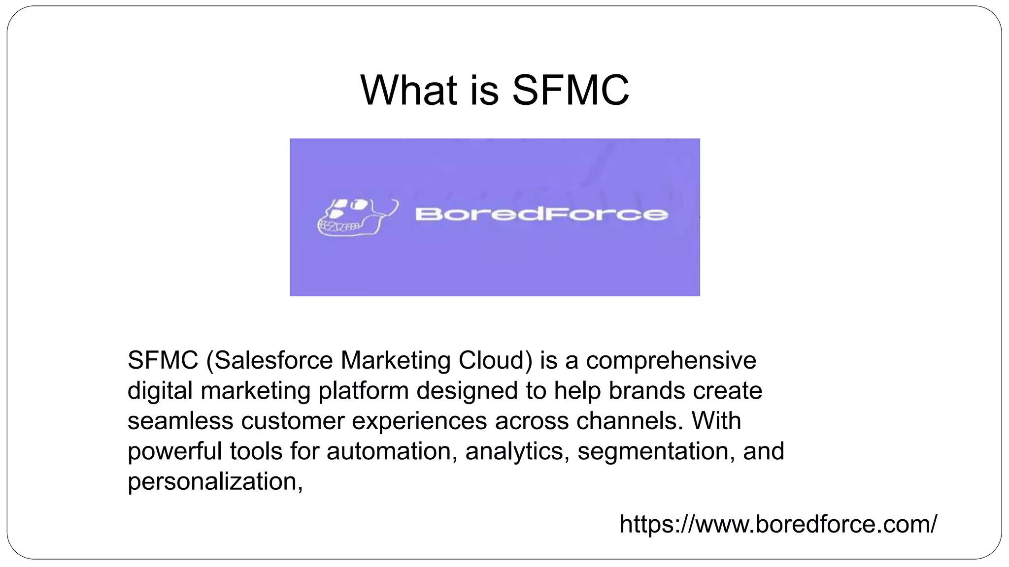 What is SFMC.pptx
