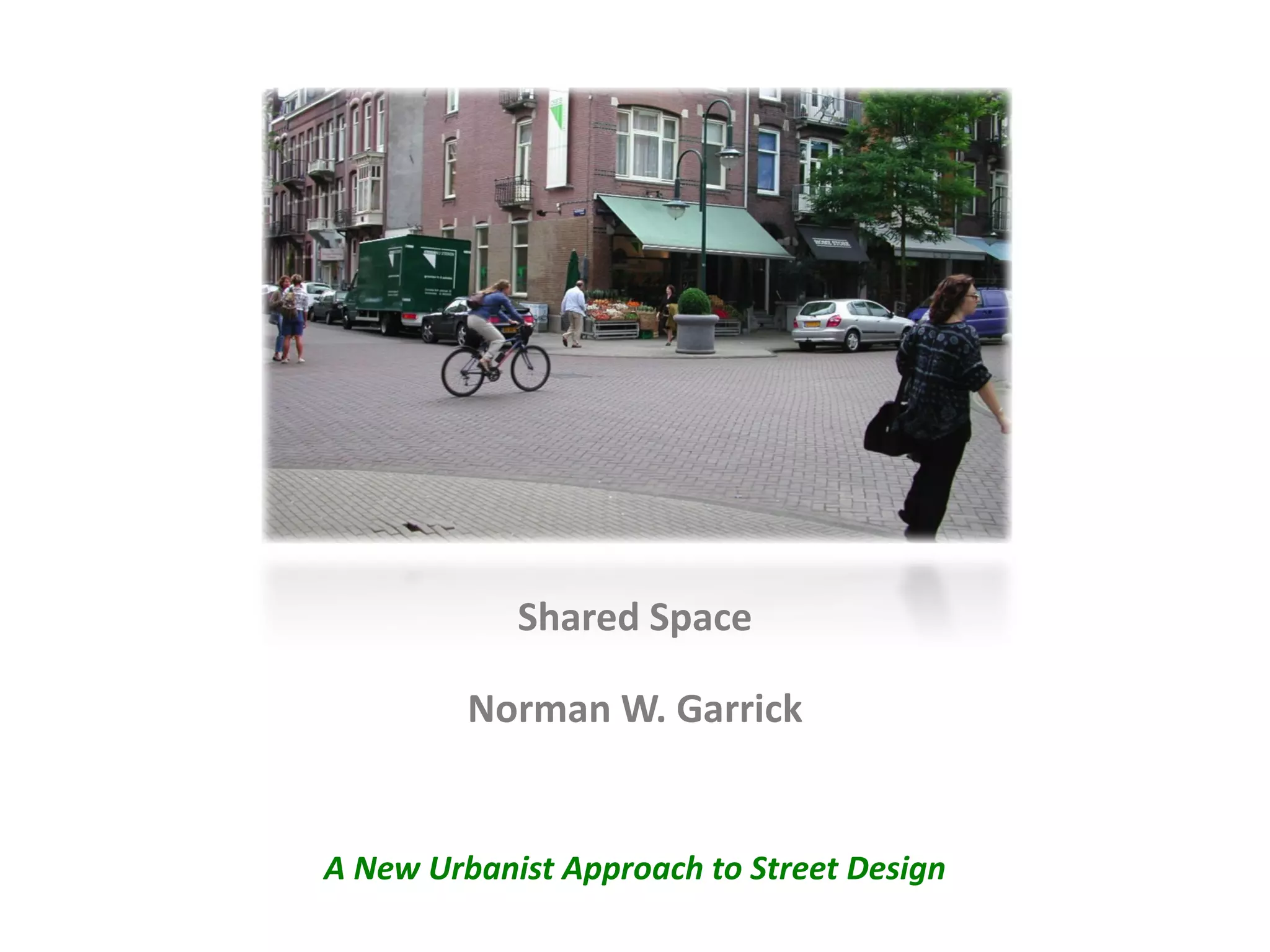 What is shared space design | PPT