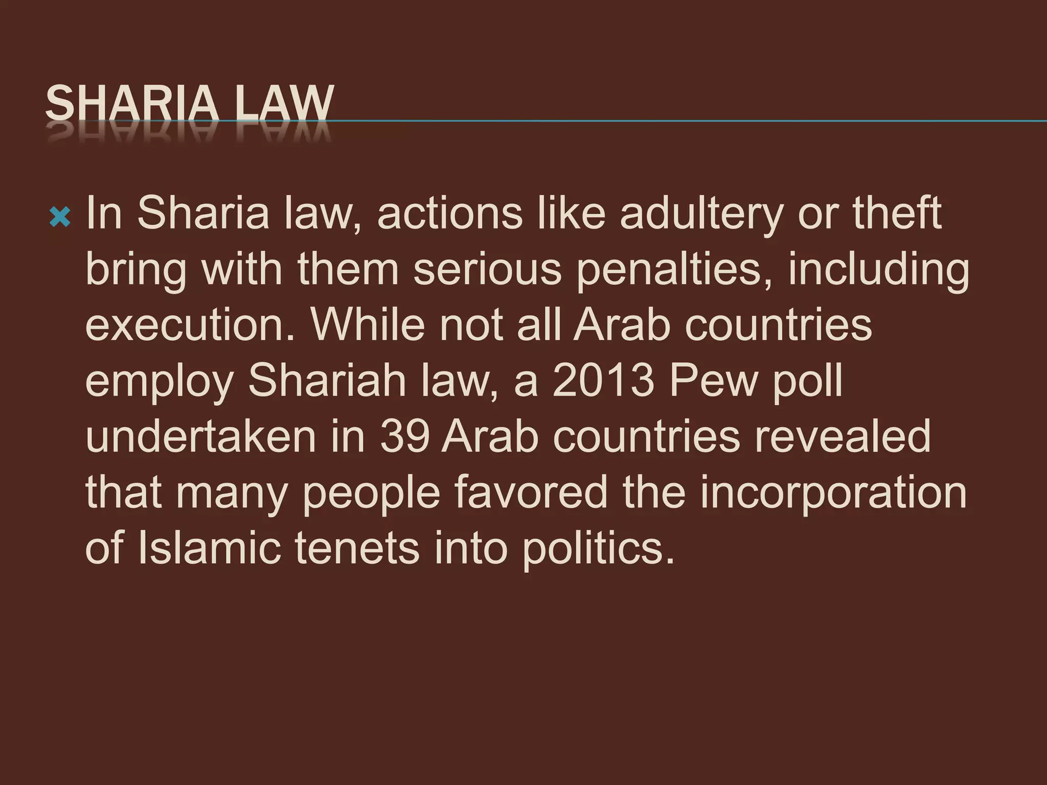 What is Sharia Law? | PPTX