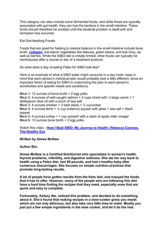 What is SIBO and 5 Ways to Heal SIBO.pdf | Digestive Disorders ...