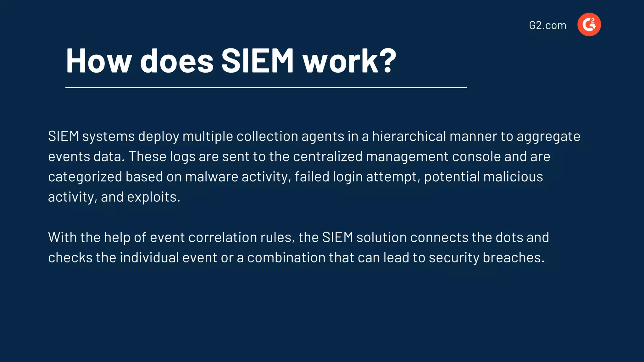 What is SIEM? A Brilliant Guide to the Basics | PDF