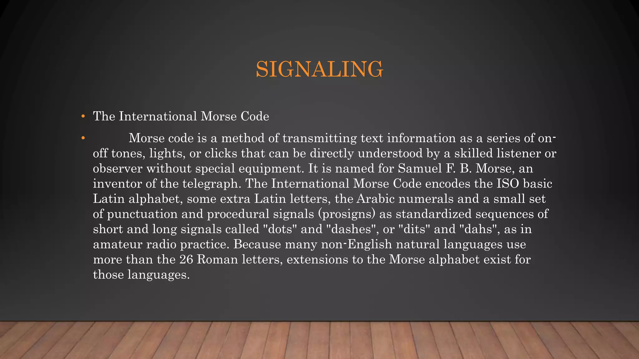 What is signaling | PPTX