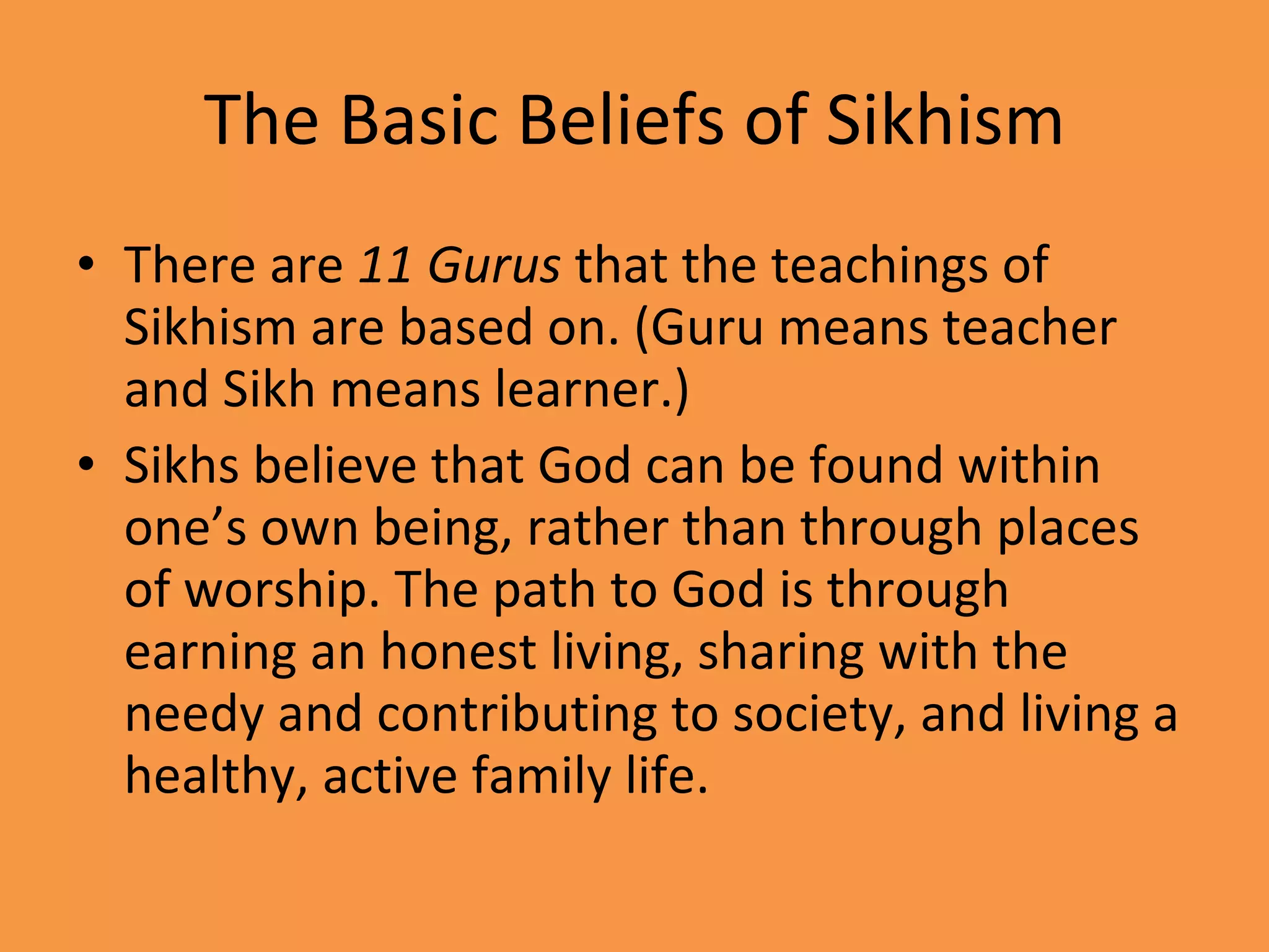 What is sikhism? | PPT