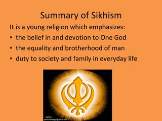 What is sikhism? | PPT