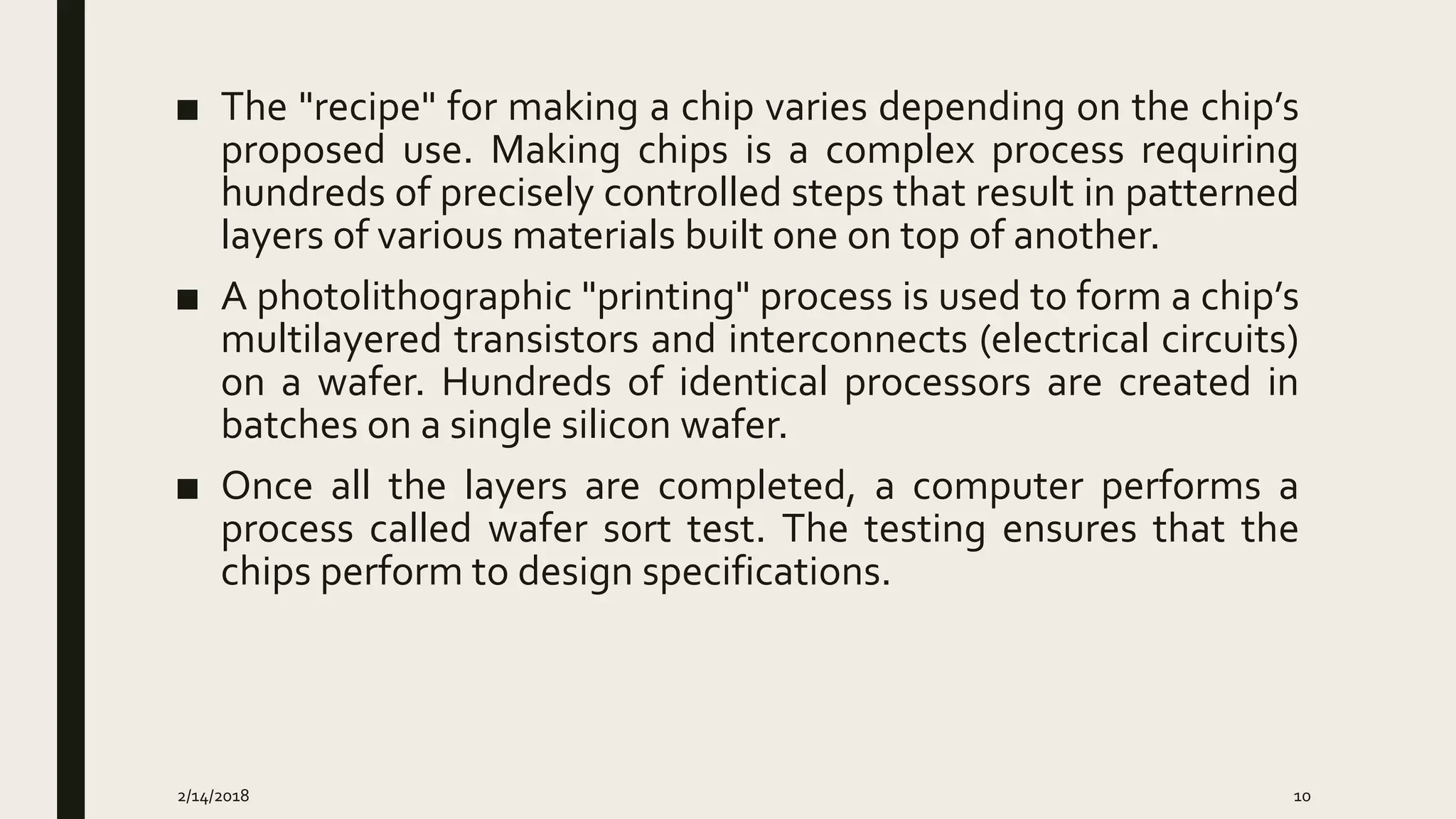 What is silicon chips | PPTX