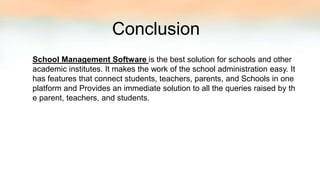 What is SIMS How it helps in Student Information Management.pptx | Free ...