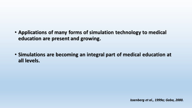 ACTEP2014: What is simulation | PPT