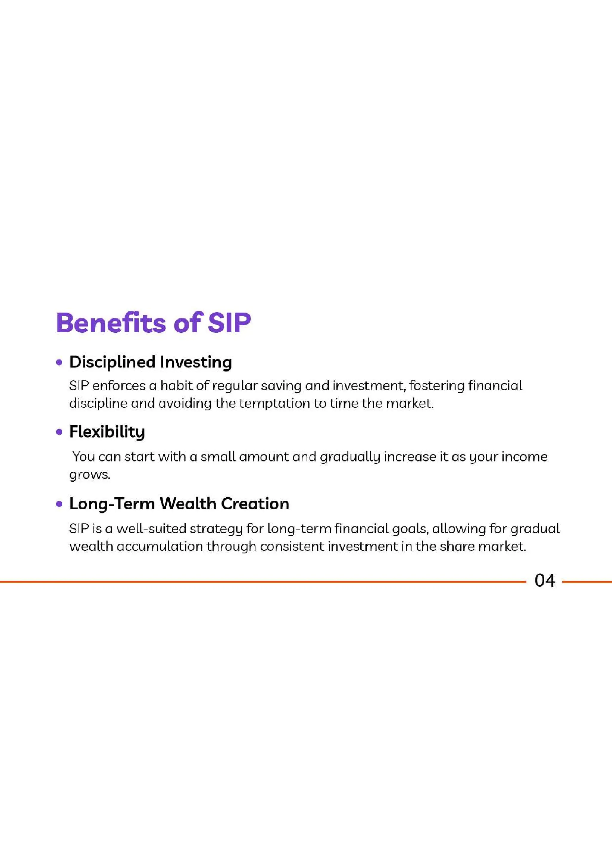 What is sip and What are its Benefits in 2024 | PDF