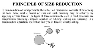 What is Size Reduction | PPTX