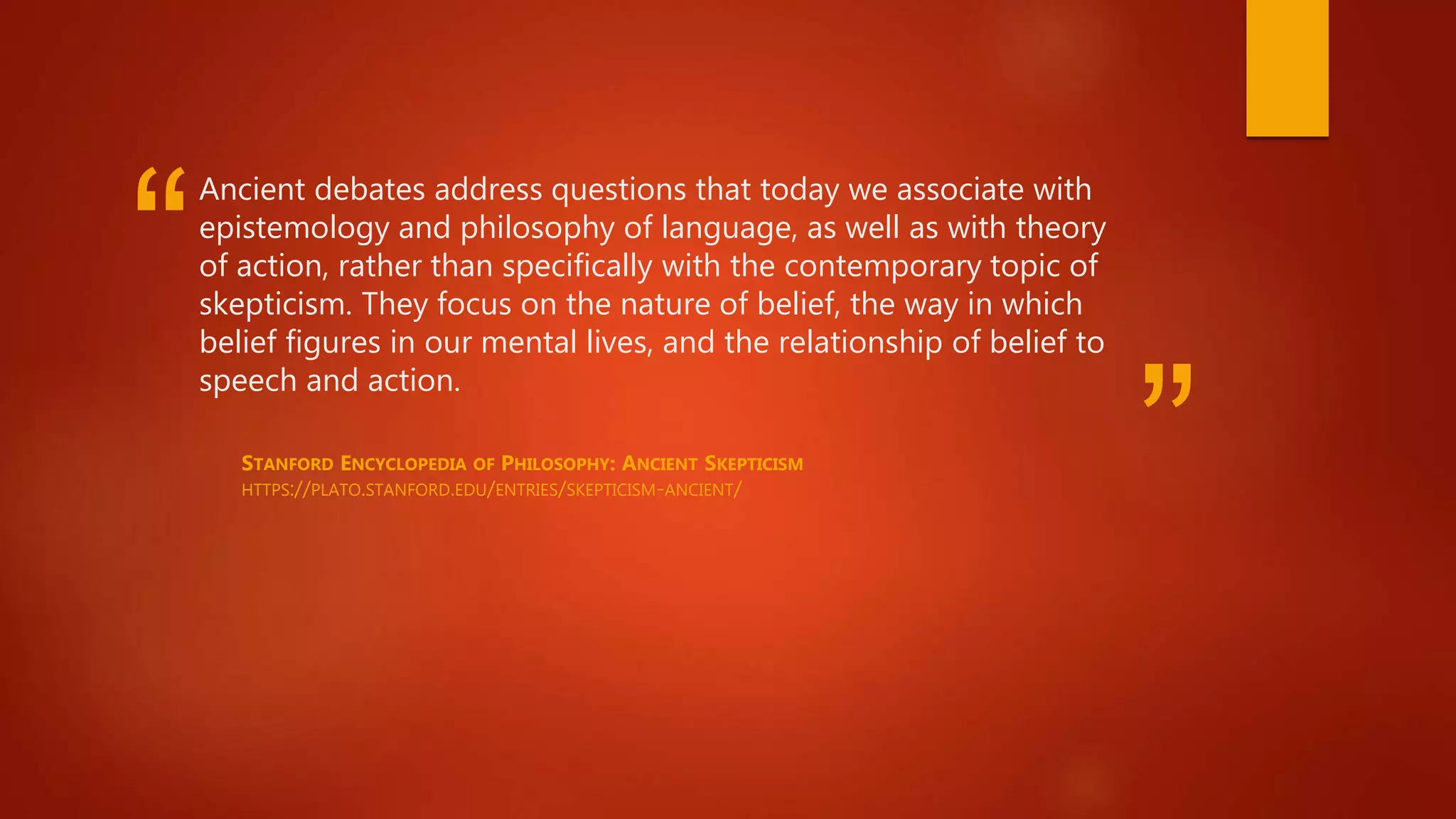 What is Skepticism? | PPTX