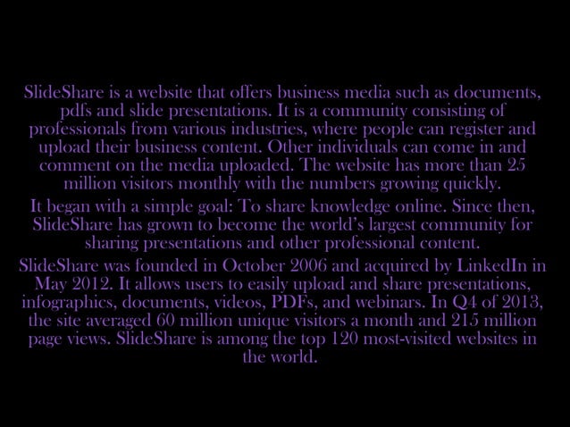 What is Slideshare? | PPT | Social Networking | Internet