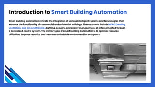 What is Smart Building Automation - SIOTA | PPT