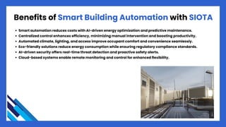What is Smart Building Automation - SIOTA | PDF