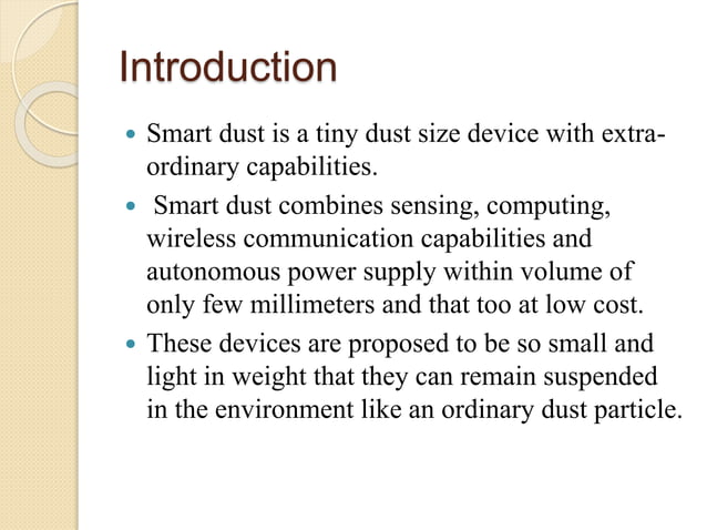 What is Smart Dust.pptx