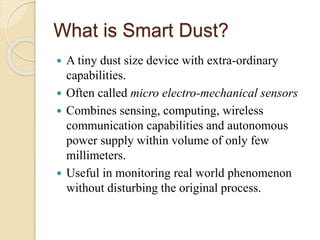 What is Smart Dust.pptx