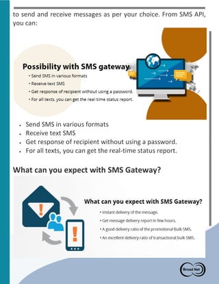 What Is SMS Gateway | PDF