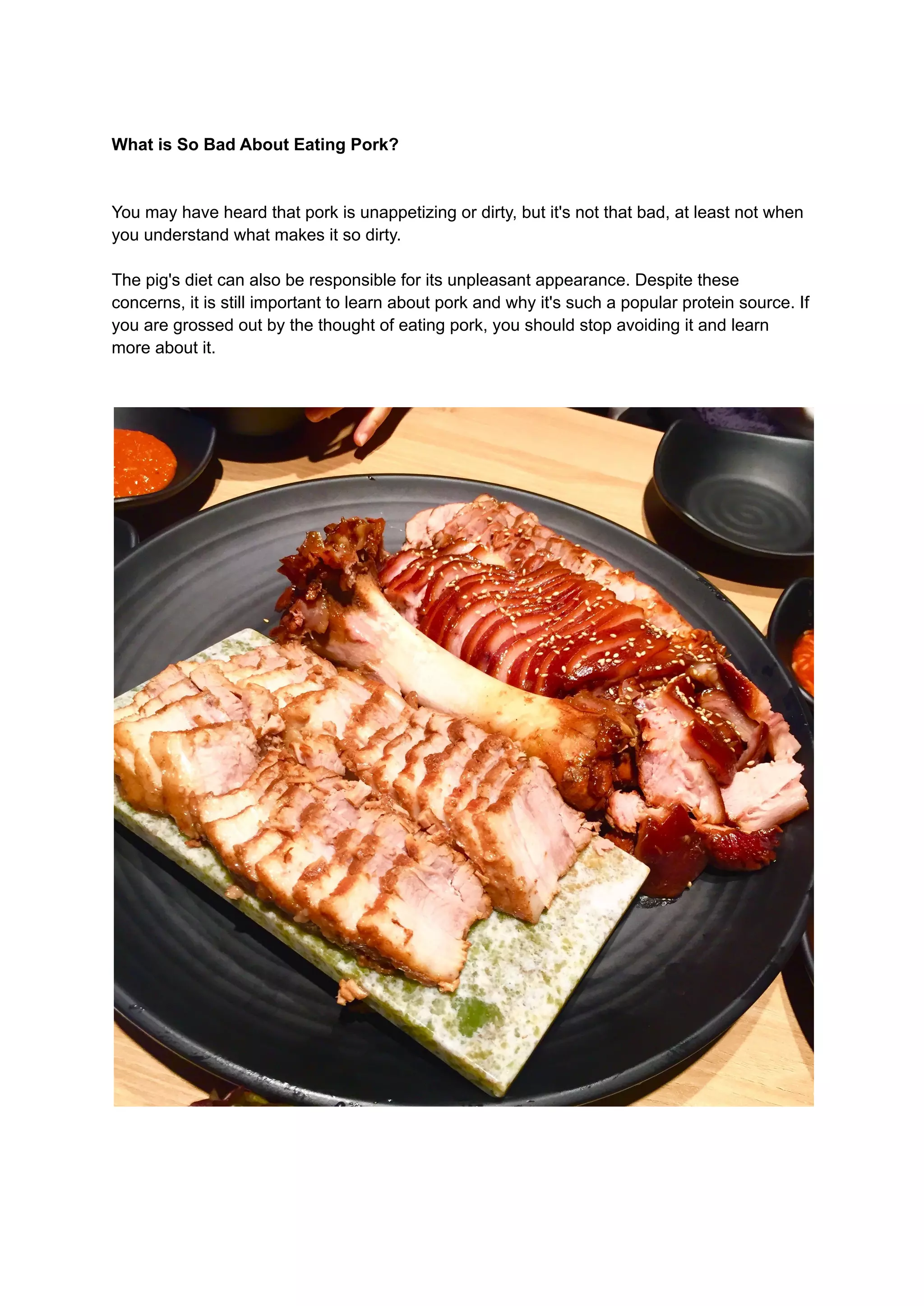 __What is So Bad About Eating Pork___ | PDF