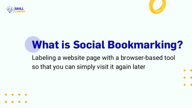 What is Social Bookmarking? | Digital Marketing | PDF