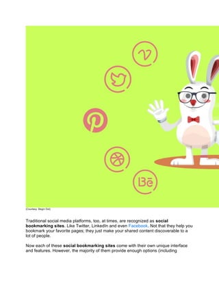 What is social bookmarking and its benefits.pdf | Internet for ...