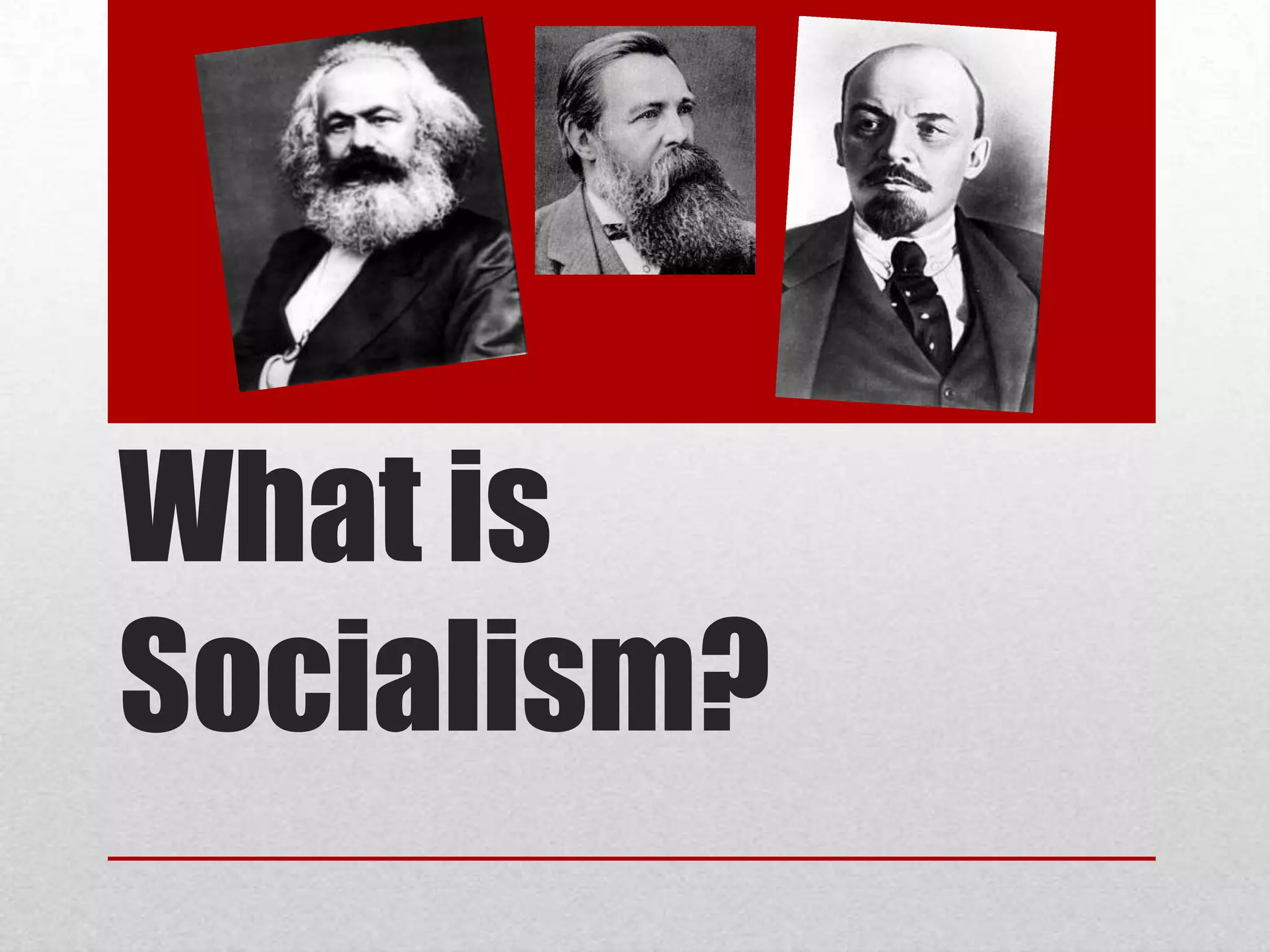 What is socialism | PPTX