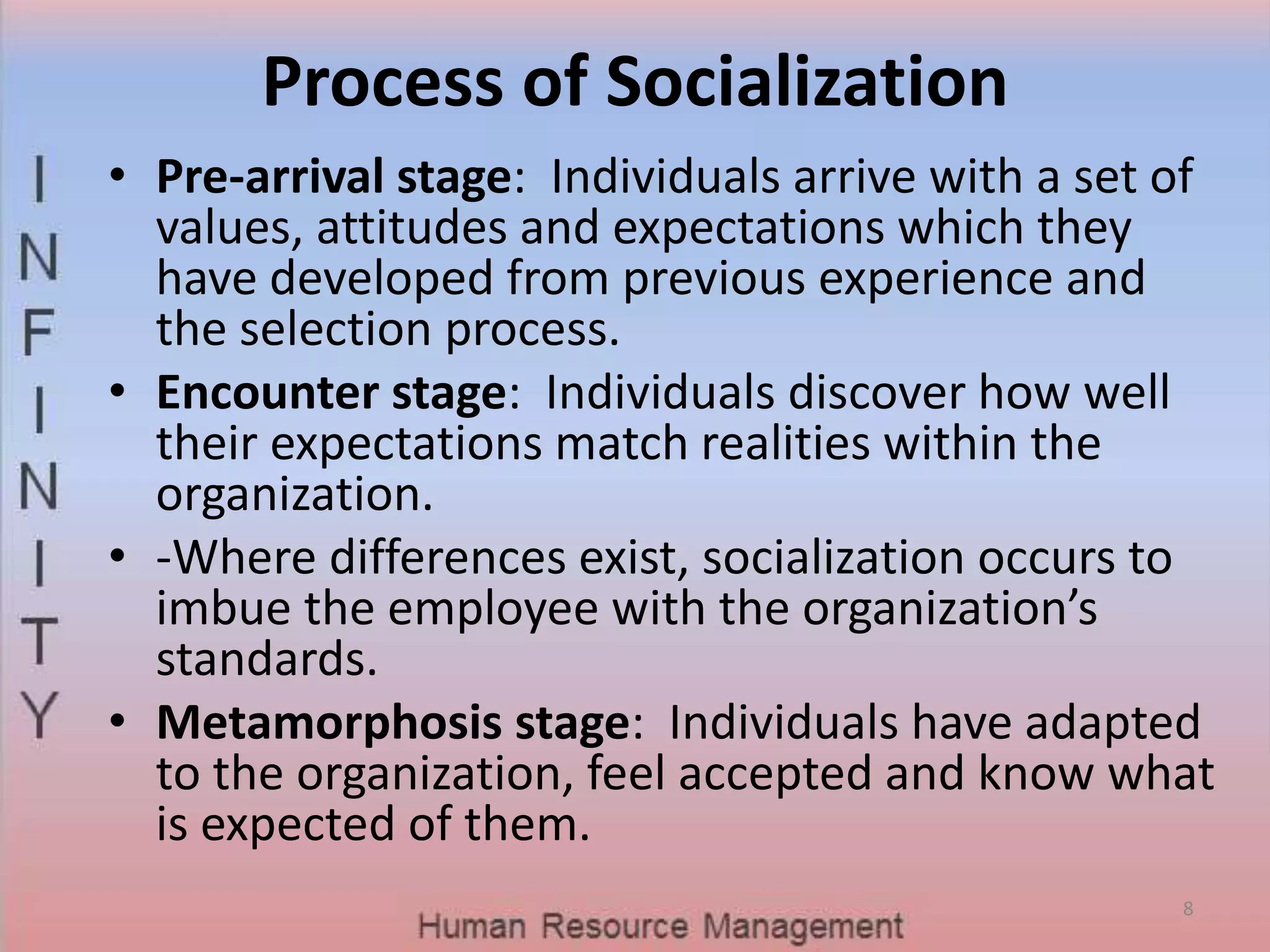What is socialization Benefit of socialization Describe the process of ...