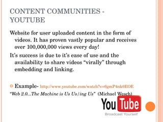 What Is Social Media | PPT | Social Networking | Internet