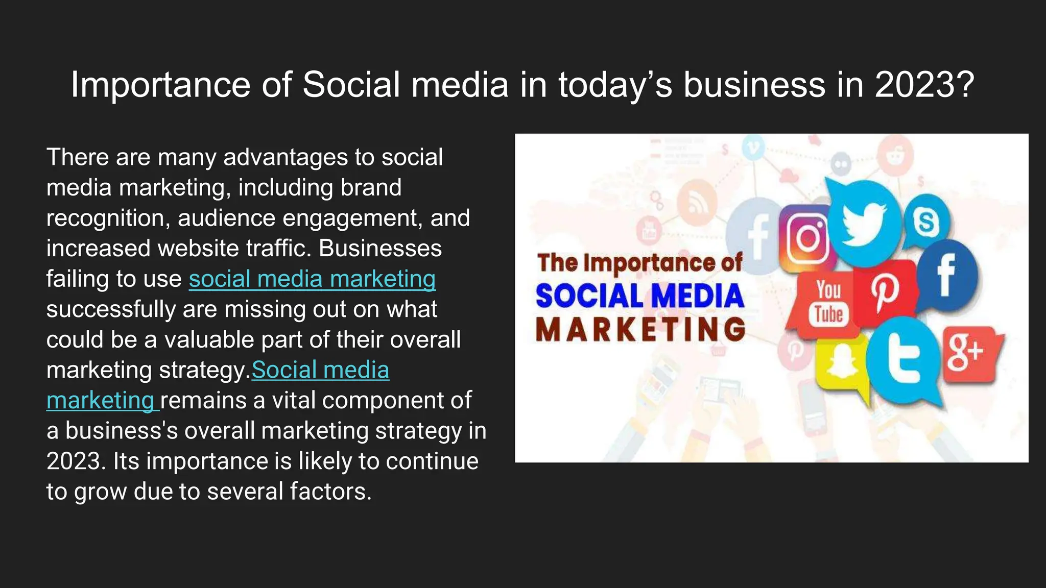 What is social media marketing (SMM) & Importance of Social media.pptx