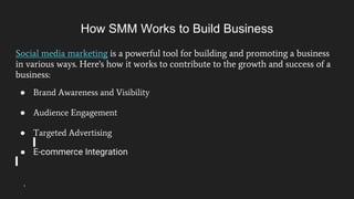 What is social media marketing (SMM) & Importance of Social media.pptx