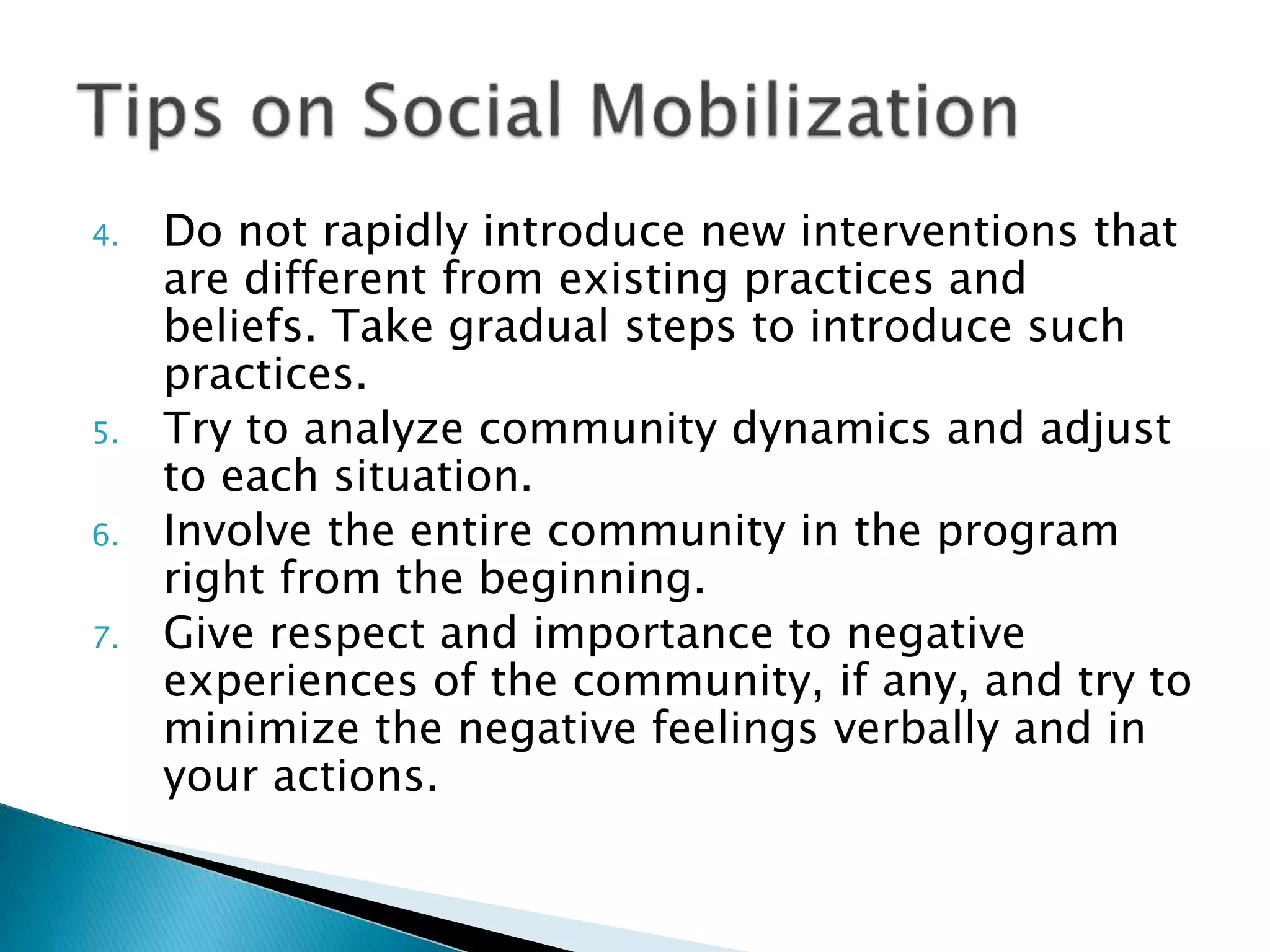 social mobilization and role of media | PPTX