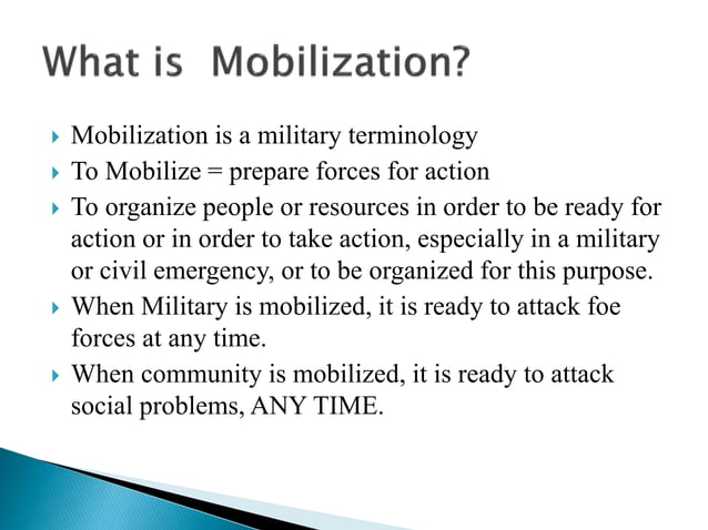 social mobilization and role of media | PPTX