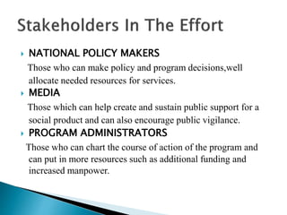social mobilization and role of media | PPTX
