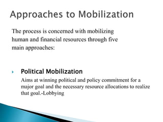 social mobilization and role of media | PPTX