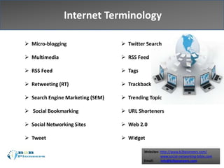 Internet Terminologies | PPT