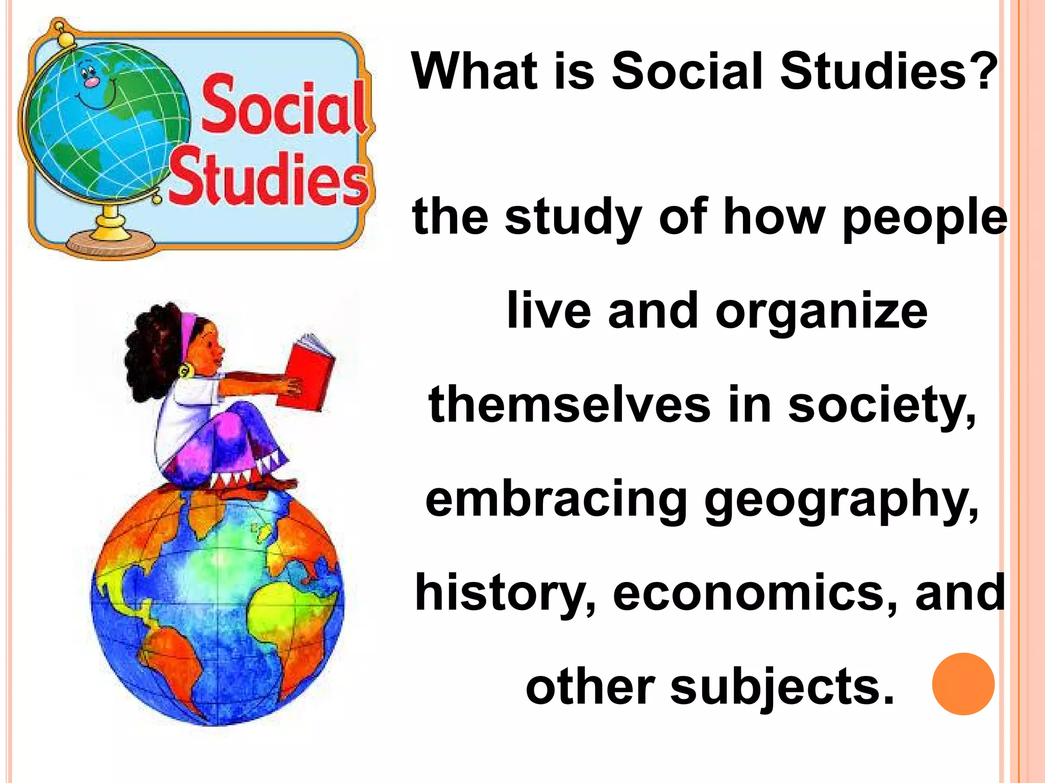 What is social studies ppt | PDF