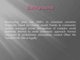 What is social work | PPTX