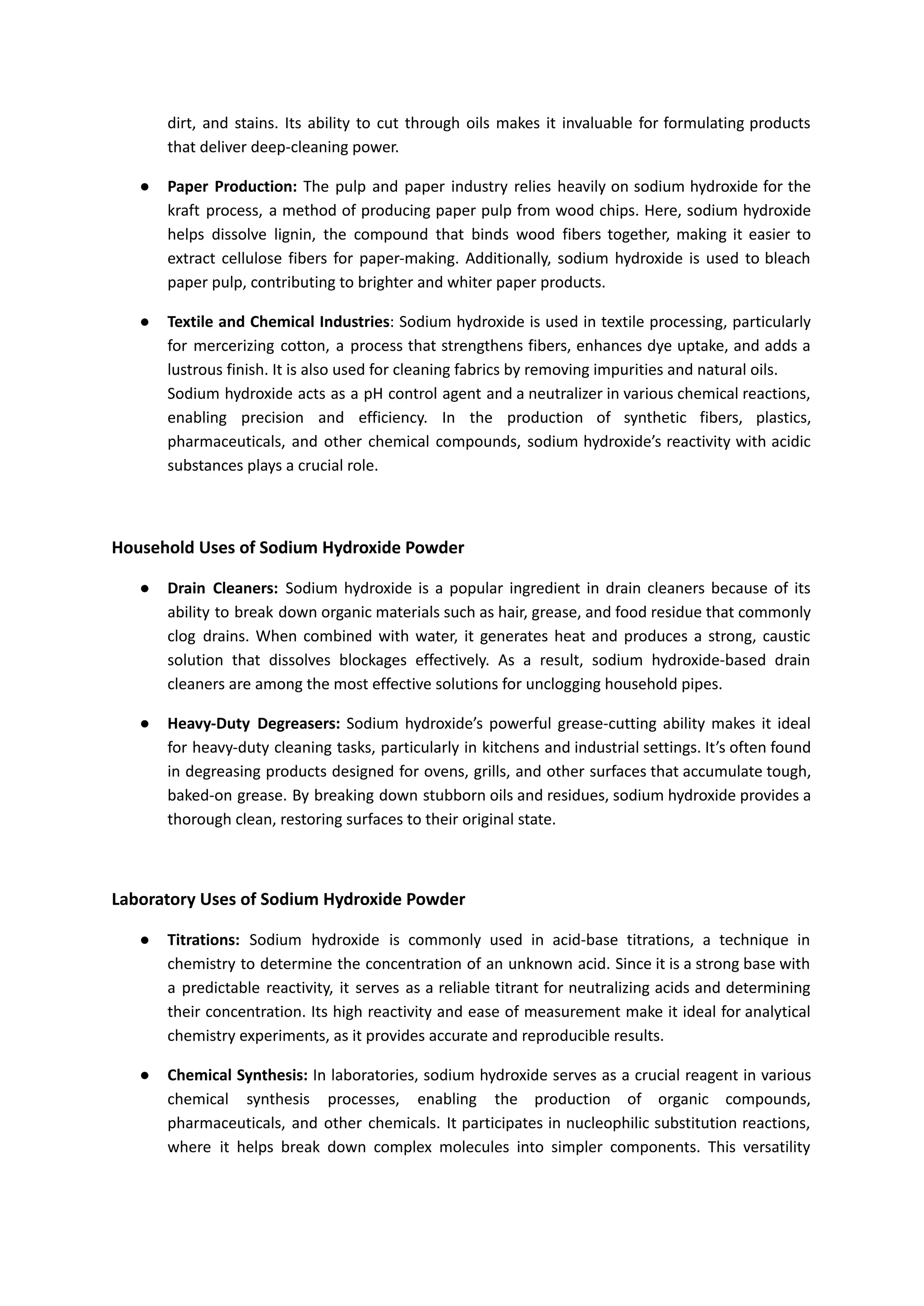 What is Sodium Hydroxide Powder_ Know About Its Applications and Safety ...