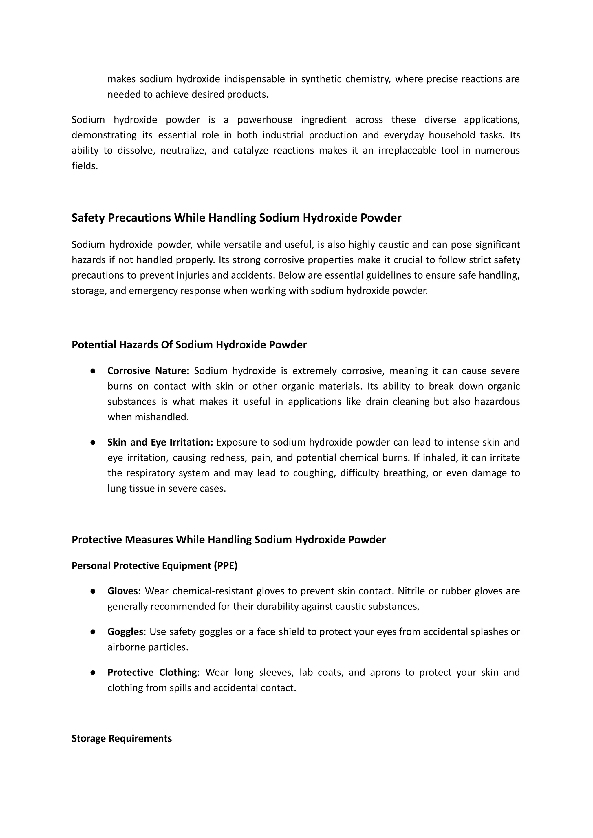 What is Sodium Hydroxide Powder_ Know About Its Applications and Safety ...