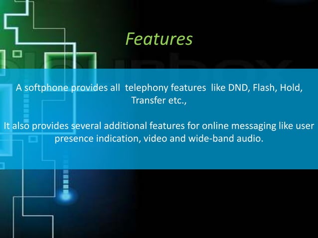 What is softphone? | PPT