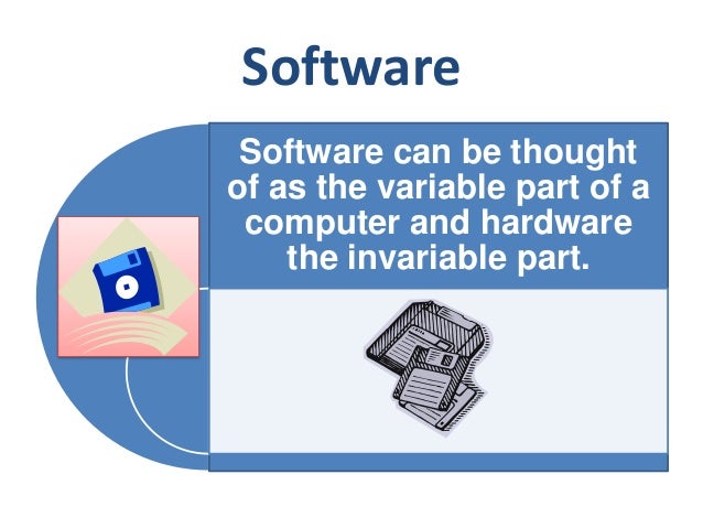 What is software