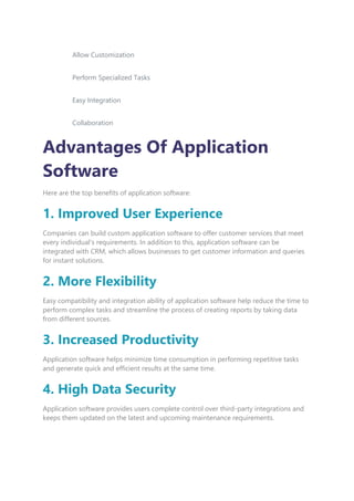 What Is Software and Exploring Its Types A Comprehensive Guide | PDF ...