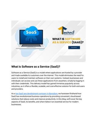 What is Software as a Service (SaaS)_.pdf | Cloud Computing | Internet
