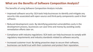 What is Software Composition Analysis and Why is it Important? | PPTX