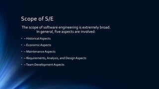 What is software Engineering! | PPT
