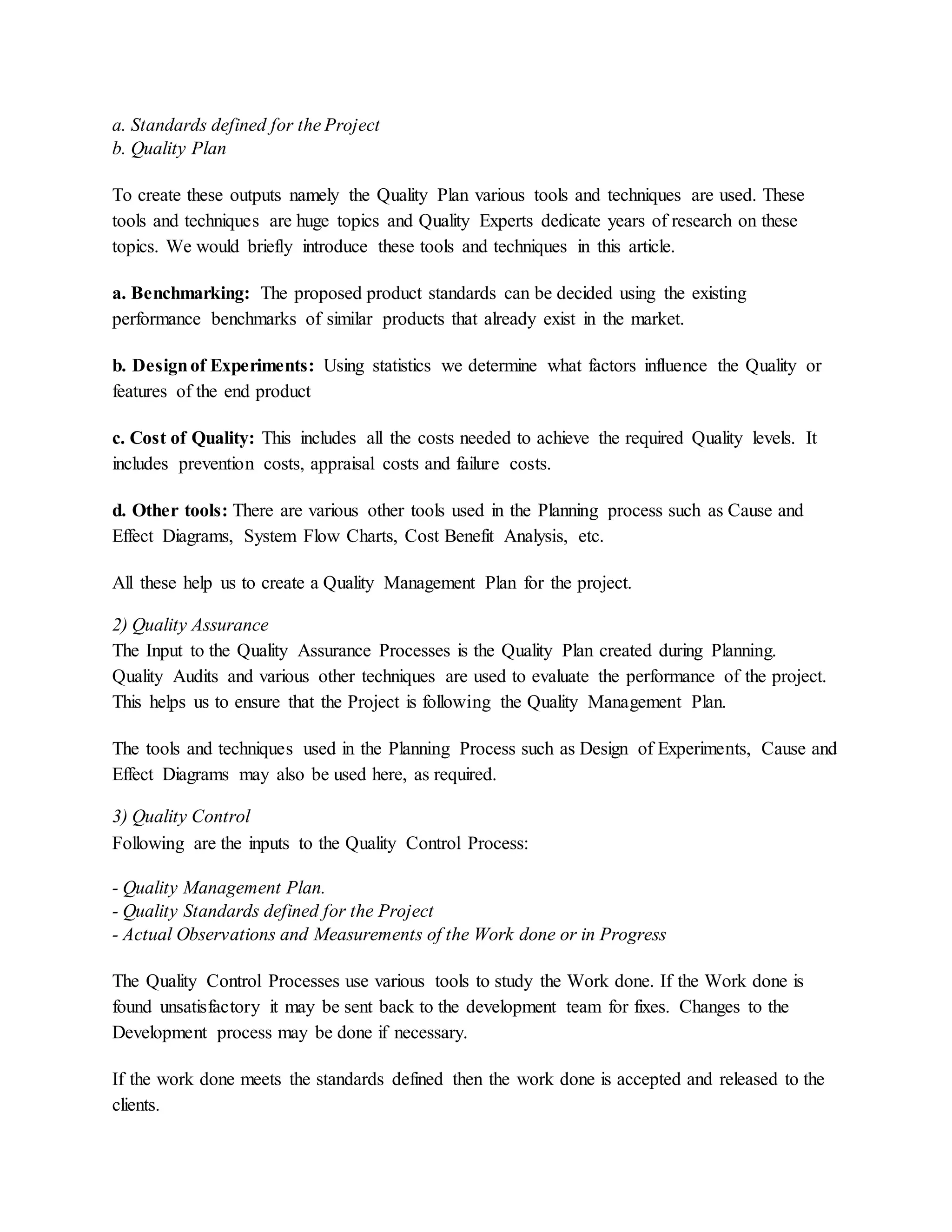 What is software quality management | DOCX