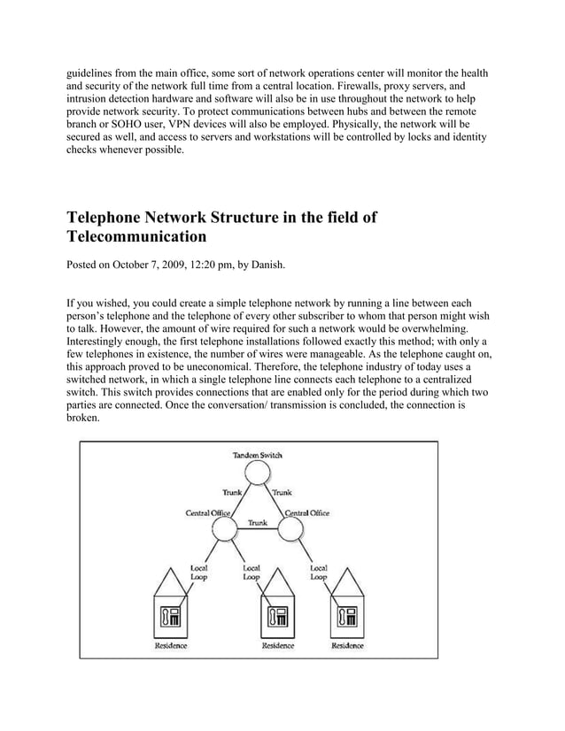 What is soho network | DOCX | Computer Networking | Computing